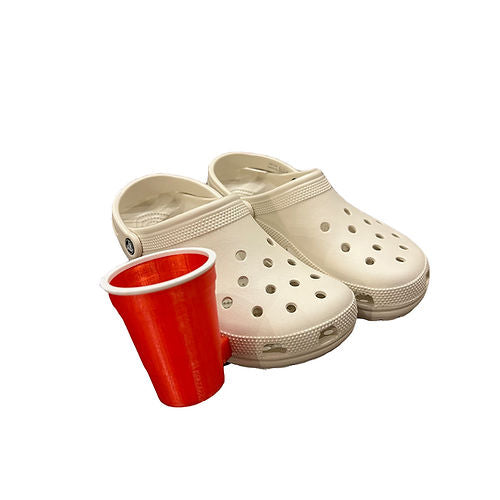 CrocPong Solo Cup Croc Accessory (1PC) | SoleFully