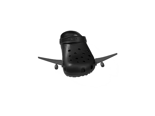Croc737 Airplane Attachment for Crocs (1PC) | SoleFully
