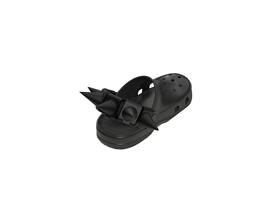 Big Black Spikes For crocs (1 PC) | SoleFully