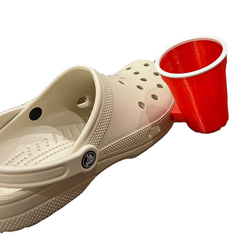 CrocPong Solo Cup Croc Accessory (1PC) | SoleFully