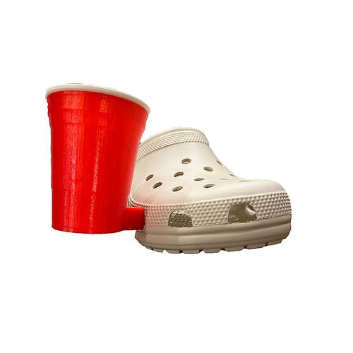CrocPong Solo Cup Croc Accessory (1PC) | SoleFully