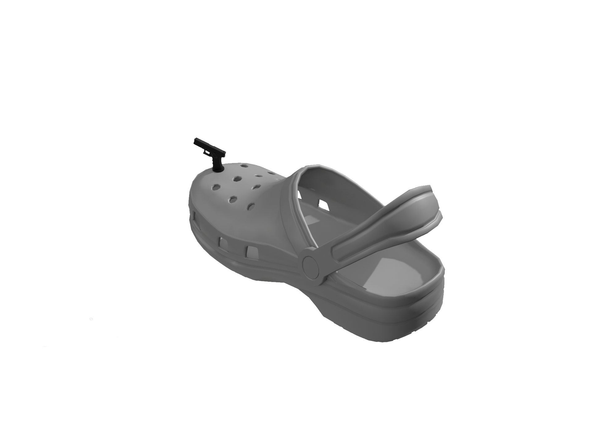 CrocGlock Glock Charm for Crocs (1PC) | SoleFully