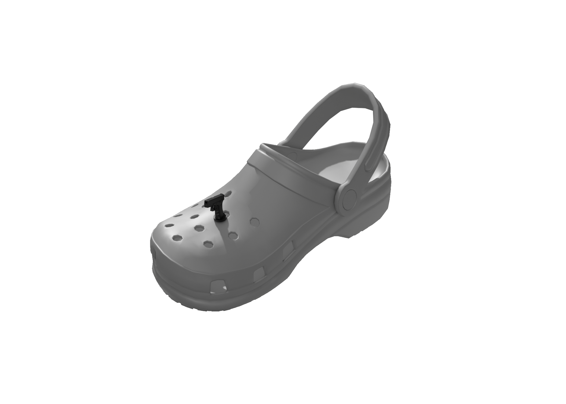 CrocGlock Glock Charm for Crocs (1PC) | SoleFully